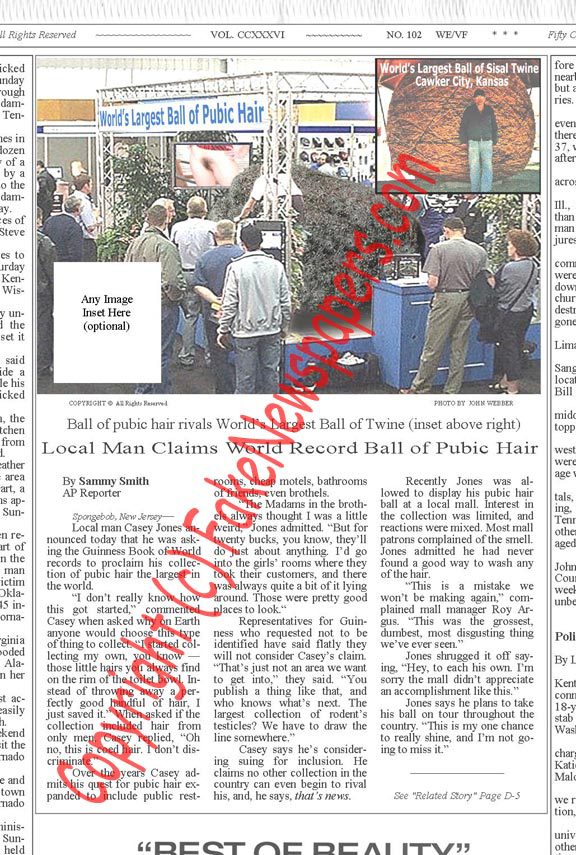 Top 5 Fake Newspaper Articles For April Fools Day | FakeNewsPapers ...