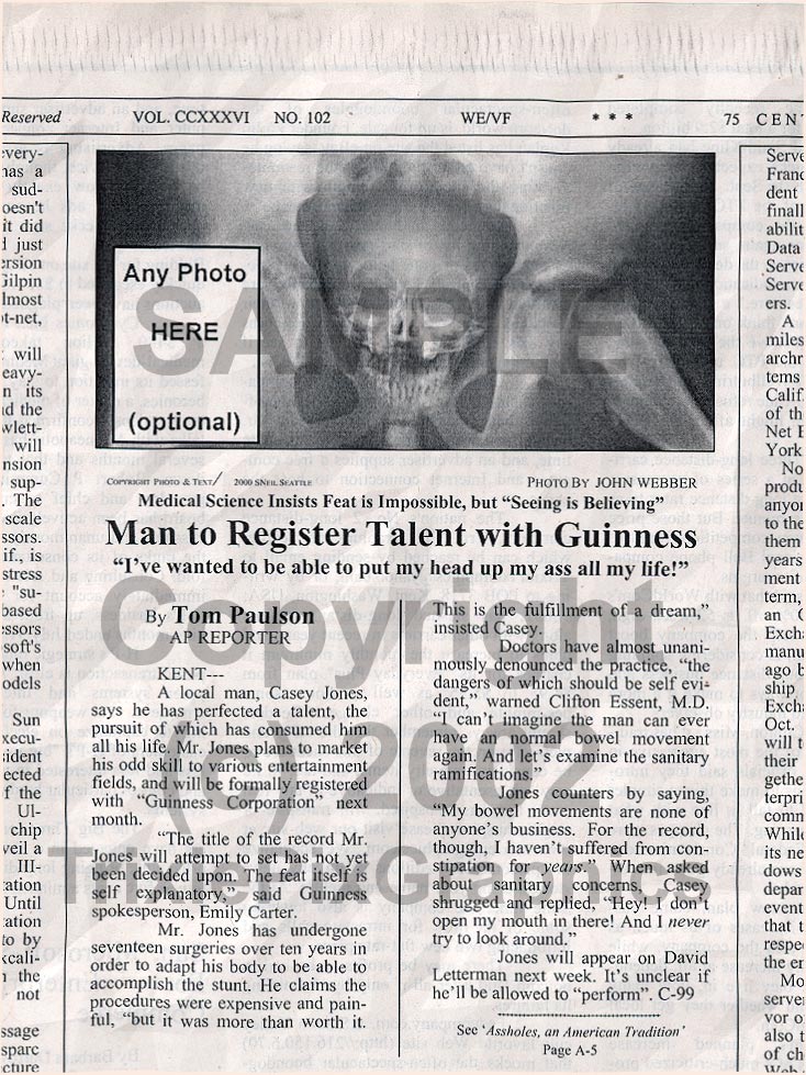 The Most Hilarious Fake Newspaper Article Ever | FakeNewsPapers ...