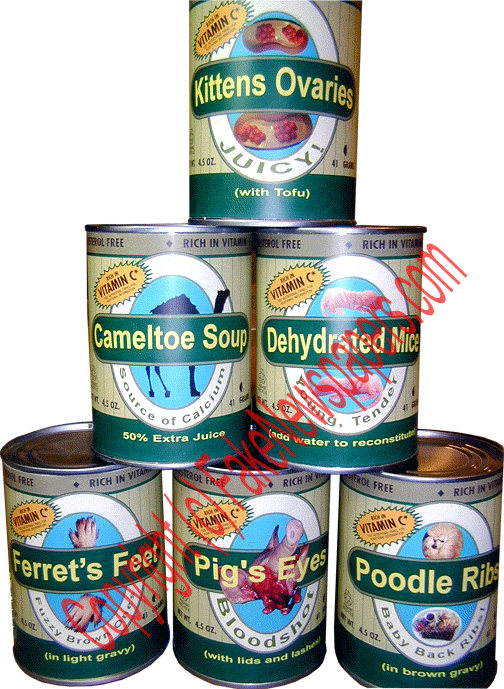 Fake Cans — FakeNewspapers.com